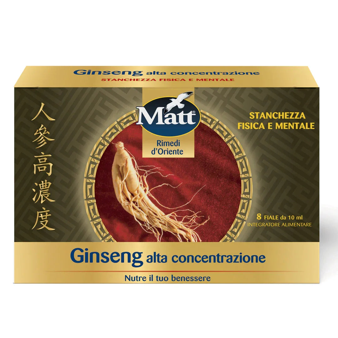 High Concentration Ginseng Supplement. Against Fatigue – Matt. Nutre il ...