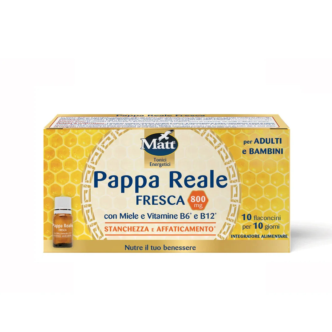 Pappa Reale Fresca 800 mg | Tonico Energetico | Matt – Matt. Nutre il ...