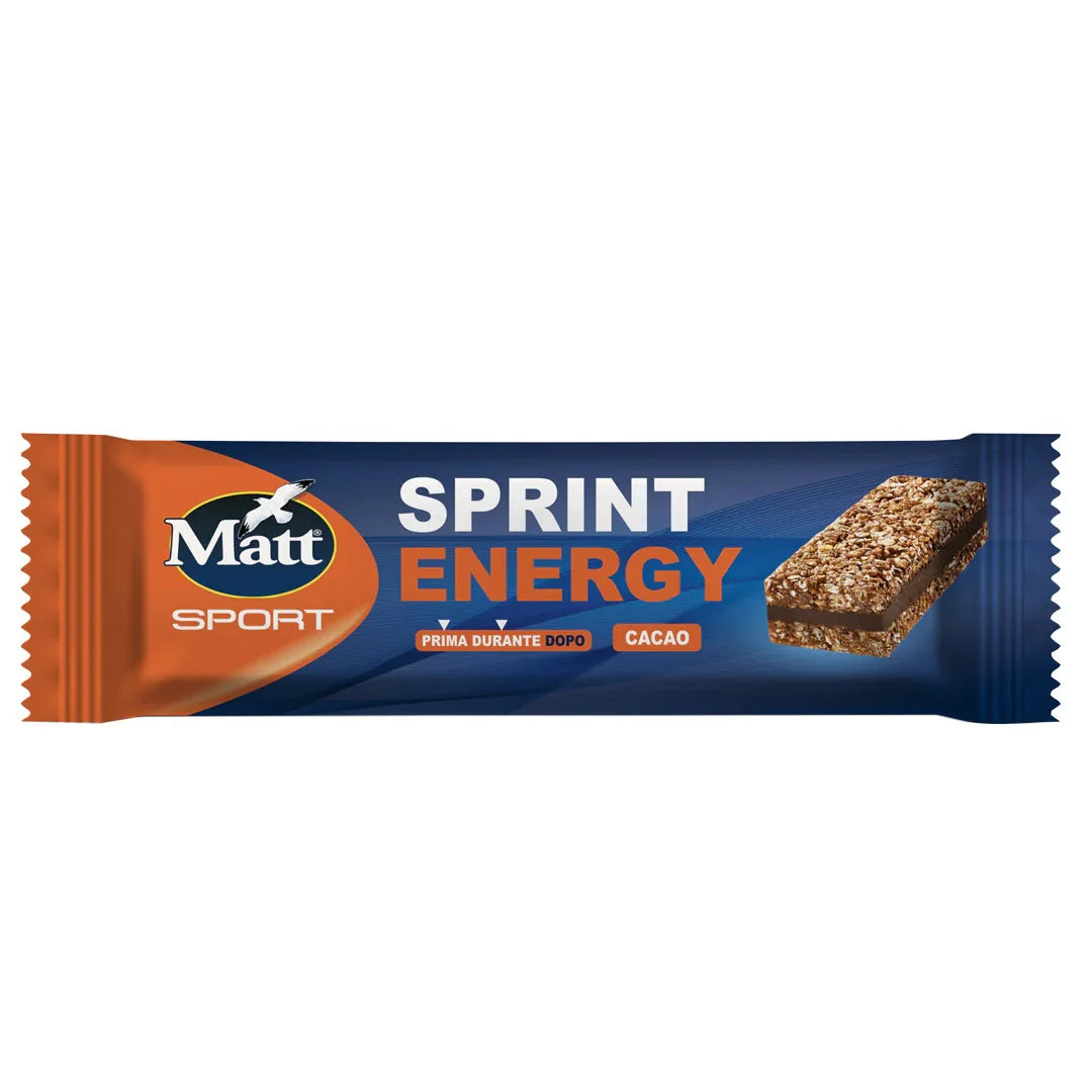 Sprint Energy Cacao. Energy bar before and during sports – Matt. Nutre ...